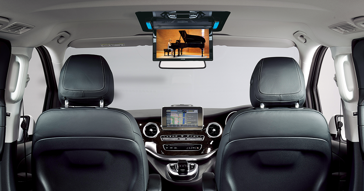 Vクラスリアエンターテインメントシステム｜メルセデス・ベンツ日本公式サイ